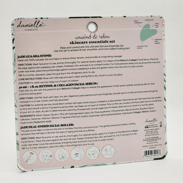 Danielle Creations Unwind & Relax Retinol Collagen Serum Jade Gua & Ja ...