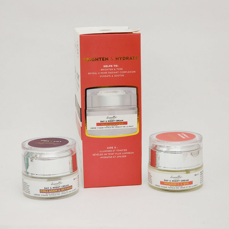 Danielle Creations Day & Night Face Duo Cream Collagen & Retinol Vitam – Abella's Beauty Store